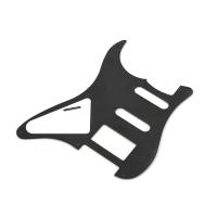 China 12 Holes Guitar Pickguard SSH Black Matte Texture Scratch Plate For USA ST Style Guitar Accessories for sale