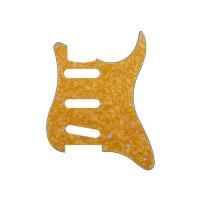 China 3Ply 11-Hole SSS Electric Guitar Pickguard Magma Red Scratch Plate For Stratocaster Style Guitar Accessories Parts for sale
