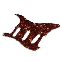 China 3Ply 11-Hole SSS Electric Guitar Pickguard Magma Red Scratch Plate For Stratocaster Style Guitar Accessories Parts for sale
