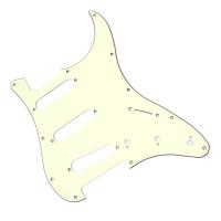 China 3Ply 11-Hole SSS Electric Guitar Pickguard Magma Red Scratch Plate For Stratocaster Style Guitar Accessories Parts for sale
