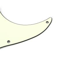 China 3Ply 11-Hole SSS Electric Guitar Pickguard Magma Red Scratch Plate For Stratocaster Style Guitar Accessories Parts for sale