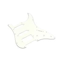 China Guitar Pickguard SSH 11 Holes PVC Leopard print Single Coils Humbucker Scratch Plate For USA ST Style Guitar Accessories for sale