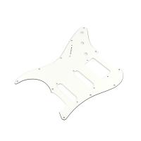 China Guitar Pickguard SSH 11 Holes PVC Leopard print Single Coils Humbucker Scratch Plate For USA ST Style Guitar Accessories for sale