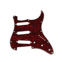 China 3Ply Pearl Colorful Scratch Plate Stratocaster Pick Guards Guitar Spare Parts for sale