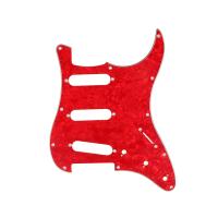 China 3Ply Pearl Colorful Scratch Plate Stratocaster Pick Guards Guitar Spare Parts for sale