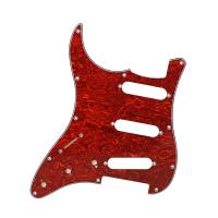 China 3Ply Pearl Colorful Scratch Plate Stratocaster Pick Guards Guitar Spare Parts for sale