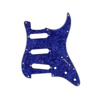 China 3Ply Pearl Colorful Scratch Plate Stratocaster Pick Guards Guitar Spare Parts for sale