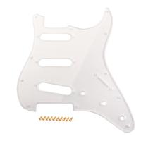 China SSS Acoustic Guitar Pickguard Leopard Print Scratch Plate For Stratocaster Style Guitar for sale