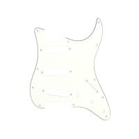China Green 3Ply  Electric Guitar Pick Guards For Stratocaster Style Guitar Accessories for sale