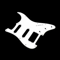 China 11 Holes Electric Guitar Pickguard White Scratch Plate For FD ST Style Guitar Accessories for sale