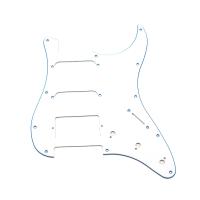 China 11 Holes Electric Guitar Pickguard White Scratch Plate For FD ST Style Guitar Accessories for sale