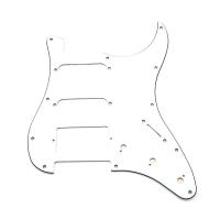 China 11 Holes Electric Guitar Pickguard White Scratch Plate For FD ST Style Guitar Accessories for sale