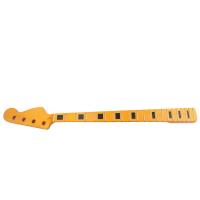 China Jazz Bass Replacement Neck 20 Frets Guitar Neck C Shape Maple wood 33.78