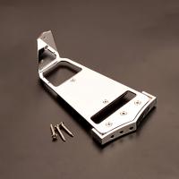 China 6 Strings Vintage Jazz Guitar Bridge Tailpiece For Electric Guitar Replacement Parts Metal Rosewood With Mounting Screws for sale