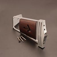 China 6 Strings Vintage Jazz Guitar Bridge Tailpiece For Electric Guitar Replacement Parts Metal Rosewood With Mounting Screws for sale