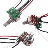 China 3 Band Equalizer EQ Preamp Circuit Bass Guitar Tone Control Wiring Harness and JP Pickup Set for Active Bass Pickup for sale