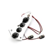 China Jazz Base Control Plate Guitar Bass Control Plate Devices Bass Circuit Control Board Wired Switch Bass Accessories for sale