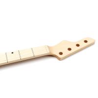 China C Shape Jazz Bass Guitar Neck With 24 Frets Durable Maple Wood Fretboard for sale