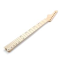 China 6 Strings Maple Jazz Bass Guitar Neck 24 Fret Satin finish Electric Guitar replacement neck for sale