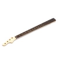 China 4 Strings 24 Frets Jass Bass Guitar Neck 33.77 Inch Rosewood Maple Wood Satin Finish for sale