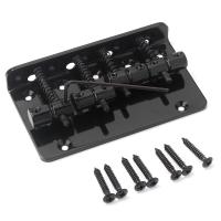 China 4 Strings Vintage Style Bass Bridge For Electric Bass Guitar 3.39