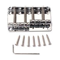 China 4 Strings Vintage Style Bass Bridge For Electric Bass Guitar 3.39