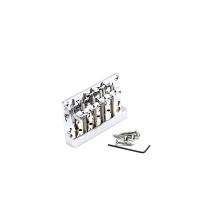 China 4 String Bass Guitar Bridge for Electric Bass Musical Accessory Zinc Alloy for sale