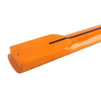 China Bass Guitar Replacement Neck 21 frets Maple wood yellow Glossy Modern c Black Dot for sale
