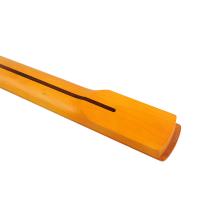 China Matte Finish Bass Neck Adjustable Truss Rod Maple Bass Guitar Necks 21 Frets for sale