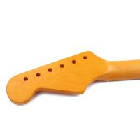 China Matte finish Electric Guitar Neck 21 Fret Fender Stratocaster Maple Neck abalone shell for sale