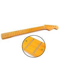 China Matte finish Electric Guitar Neck 21 Fret Fender Stratocaster Maple Neck abalone shell for sale