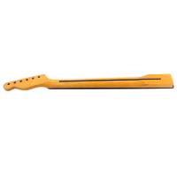 China Vintage Guitar Maple Neck Telecaster Neck 22 Frets White Dots High Gloss Rosewood Fingerboard for sale