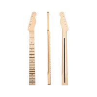 China Fender TL Maple Telecaster Neck 21 Frets Maple Guitar Neck Replacement Abalone Dots for sale