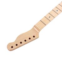 China Fender TL Maple Telecaster Neck 21 Frets Maple Guitar Neck Replacement Abalone Dots for sale