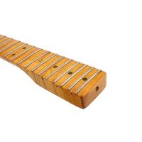 China Electric Tiger Flame Telecaster Color Maple Abalone Dots 42MM Yellow 25.67 for sale