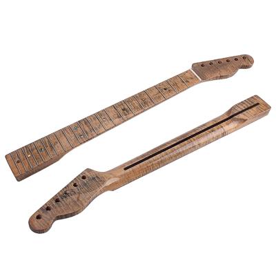 China Canada Maple High Gloss Finish Guitar Neck For Telecaster Electric Guitar 21 frets for sale