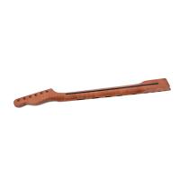 China 22 Fret Tiger Flame Maple Guitar Neck Replacement TL Electric Guitar Neck Adjustable Truss Rod for sale
