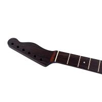 China Fender Telecaster Neck Replacement Right Hand Black Heel Adjusting Electric Guitar Neck 25.67 Inches Technology Wood for sale
