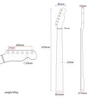 China 22 Frets Guitar Neck for sale