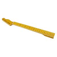 China 21-Fret Electric Guitar Neck Canada Maple Wood for Fender Telecaster Neck Fingerboard Abalone Shell Position Markers for sale