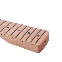 China 21 Frets Stratocaster Neck Maple Wood Electric Guitar Neck Replacement Skunk Stripe Adjustable Truss Rod for sale