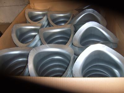 China Hot Dip Galvanized Pipe Hydraulic Deep Draw  Pipe Connectors for ventilation systemin in Building for sale