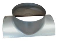 China Custom T-Pipe Duct Connectors: Hydraulic Deep Draw Connector for Building Ventilation Systems for sale