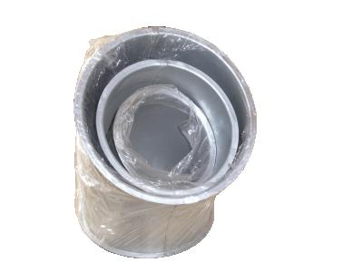 China Customization Hot Dip Galvanizing Metal Duct Connectors Parts in Ventilation system for sale