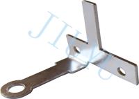China Custom Connector Steel Q235 Stamping Terminal , Brass Stamping Part with Ni Sn Surface for sale