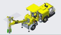 China ISO9001 Hydraulic Rock Bolting Rig Underground Mining Machine for sale