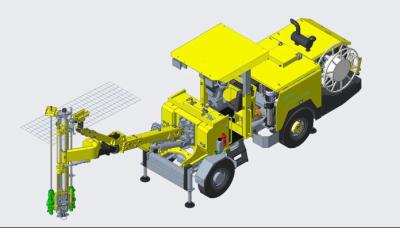 China ISO9001 Hydraulic Rock Bolting Rig Underground Mining Machine for sale