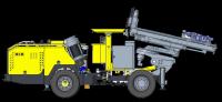 China Mid Depth Hydraulic Top Hammer Drill Rig Longhole Drill Rigs for sale