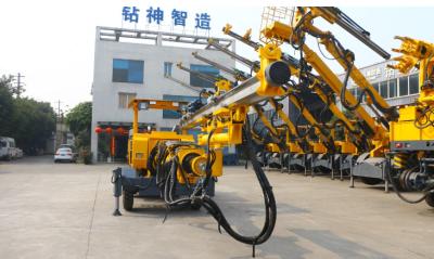 China Underground Mining Equipment Tunneling Rock Bolt Machine Fully Hydraulic Used For Tunnel Construction for sale