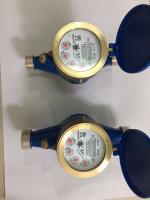 China Magnetic Drive 1/2 Inch R160 Multi-Jet Cold Water Meter with Cast Iron Body, 15-25mm Size Range, Horizontal Installation for sale